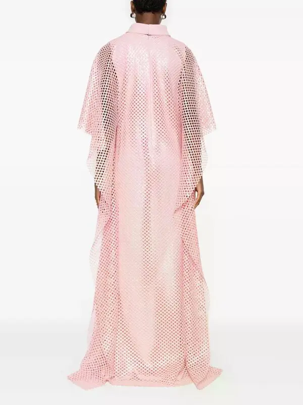 JEAN-LOUIS SABAJI Mesh Abaya