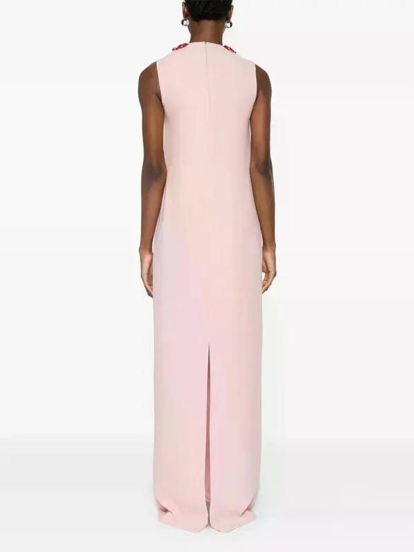 JEAN-LOUIS SABAJI Layered Embellished Abaya