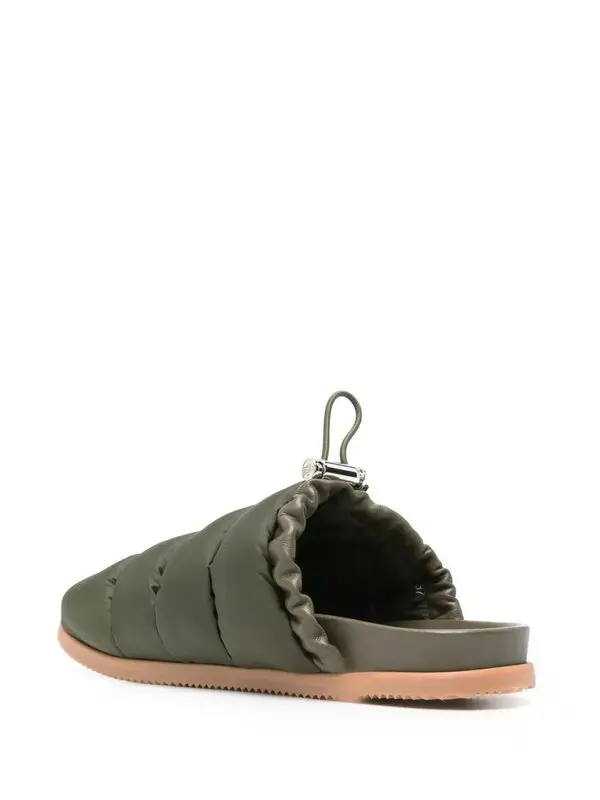 Moncler Pocket Slippers - Green