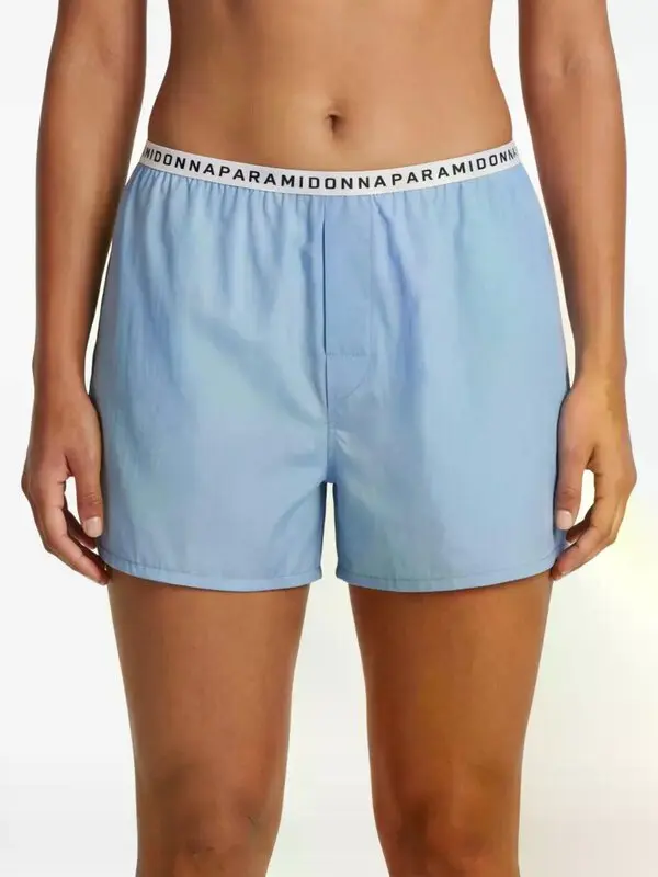 PARAMIDONNA Tessa Beach Shorts - Blue