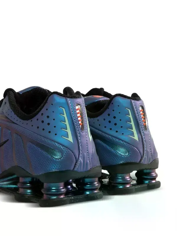 Nike Shox R4 Iridescent Sneakers - Blue