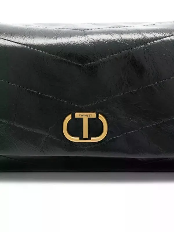 TWINSET Madison Shoulder Bag - Black