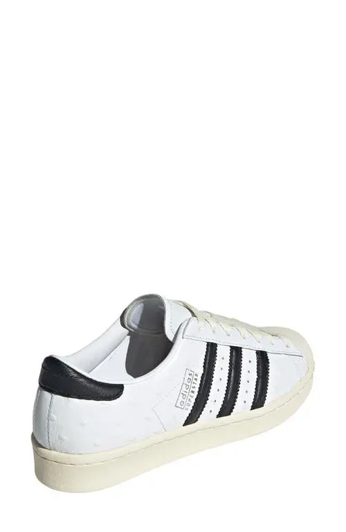 Adidas Superstar Embossed Sneakers - White/ Black/ Cream White