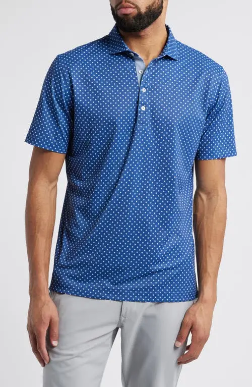 Johnnie-o Daisy Neat Floral Prep-formance Golf Polo