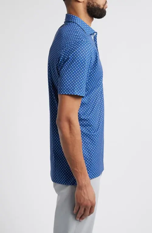 Johnnie-o Daisy Neat Floral Prep-formance Golf Polo