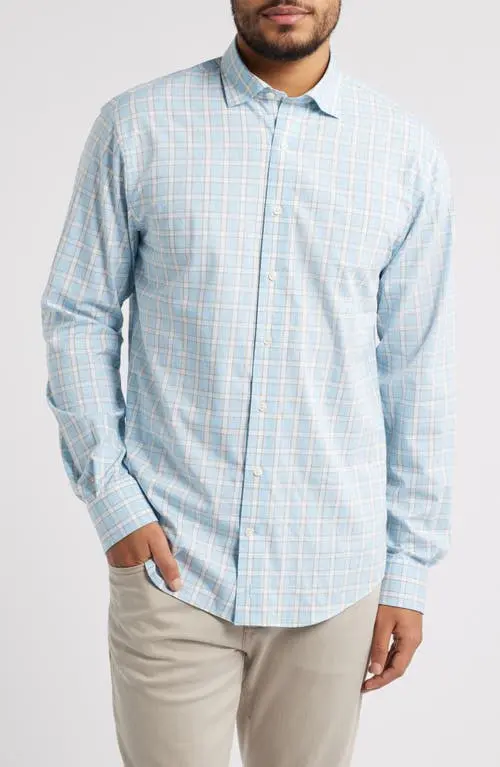Johnnie-o Burleigh Check Stretch Button-up Shirt