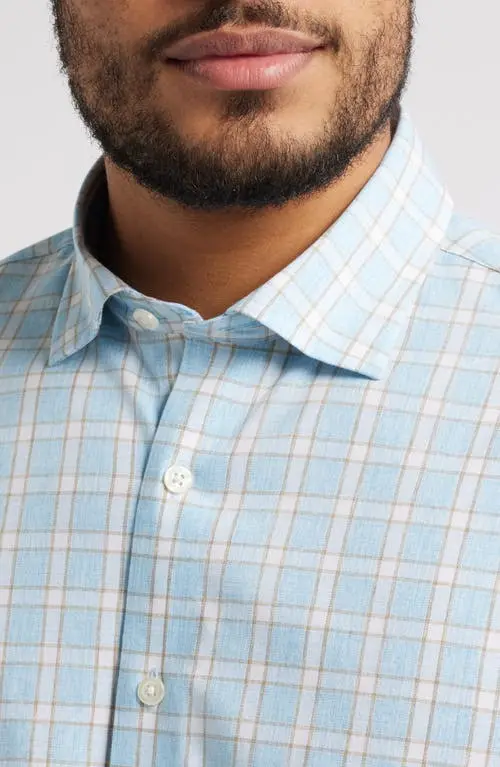 Johnnie-o Burleigh Check Stretch Button-up Shirt
