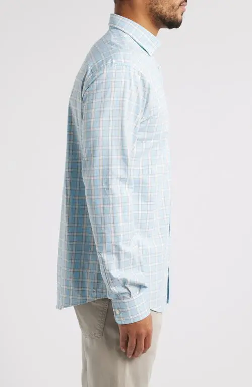 Johnnie-o Burleigh Check Stretch Button-up Shirt