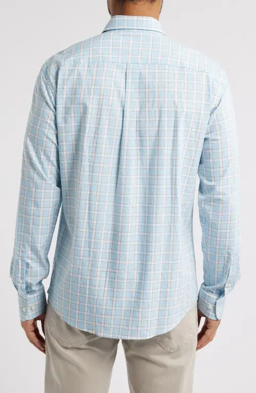 Johnnie-o Burleigh Check Stretch Button-up Shirt