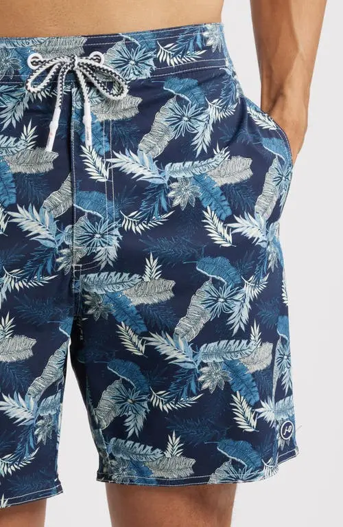 Johnnie-o Shore Haven Swim Trunks - Navy