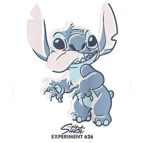 LILO & STITCH Dot Art Stitch Graphic T-shirt