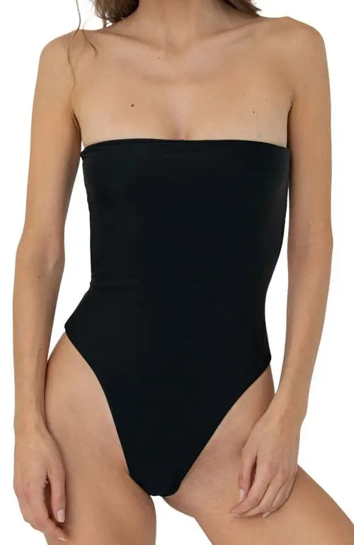 BRIGHT SWIMWEAR Ruby One Piece - Black