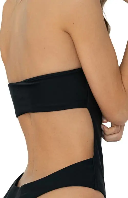 BRIGHT SWIMWEAR Ruby One Piece - Black