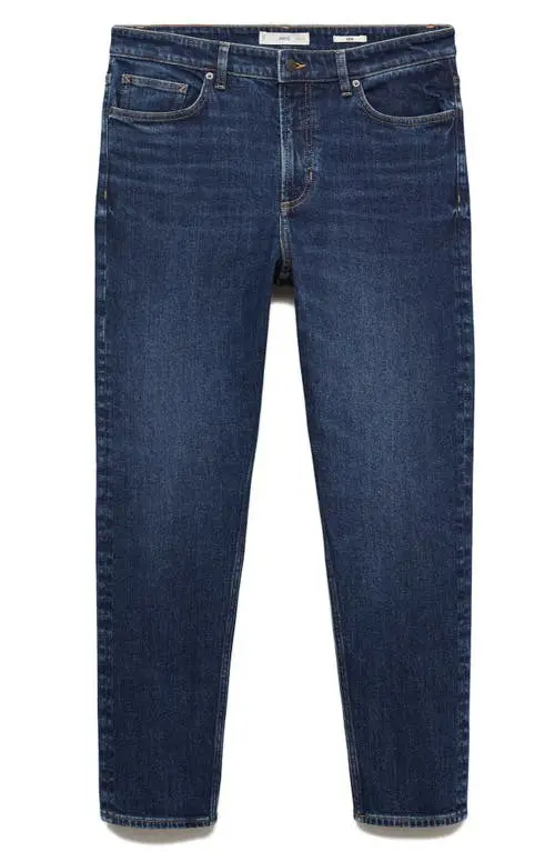 Mango Ben Tapered Jeans - Dark Blue