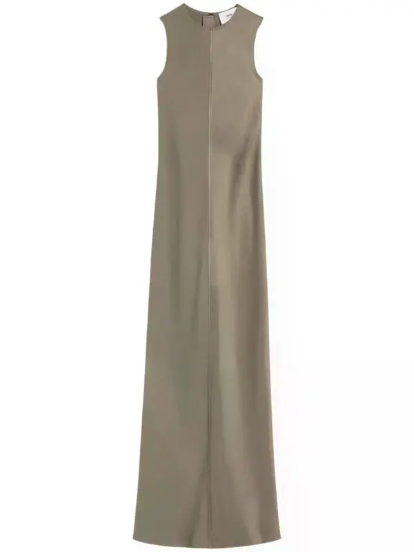 AMI Paris Long Dress - Grey