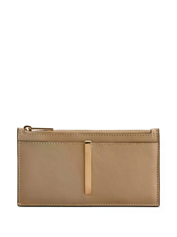 TOD'S Leather Wallet - Neutrals
