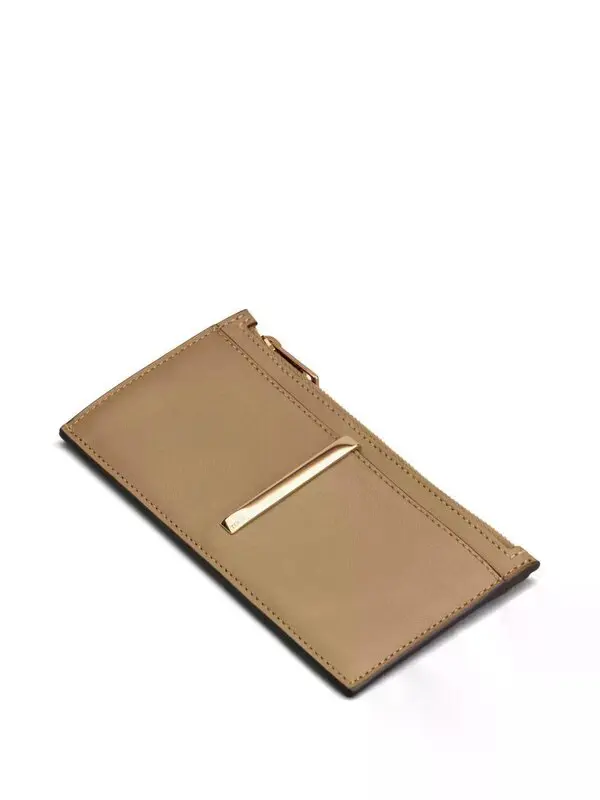 TOD'S Leather Wallet - Neutrals
