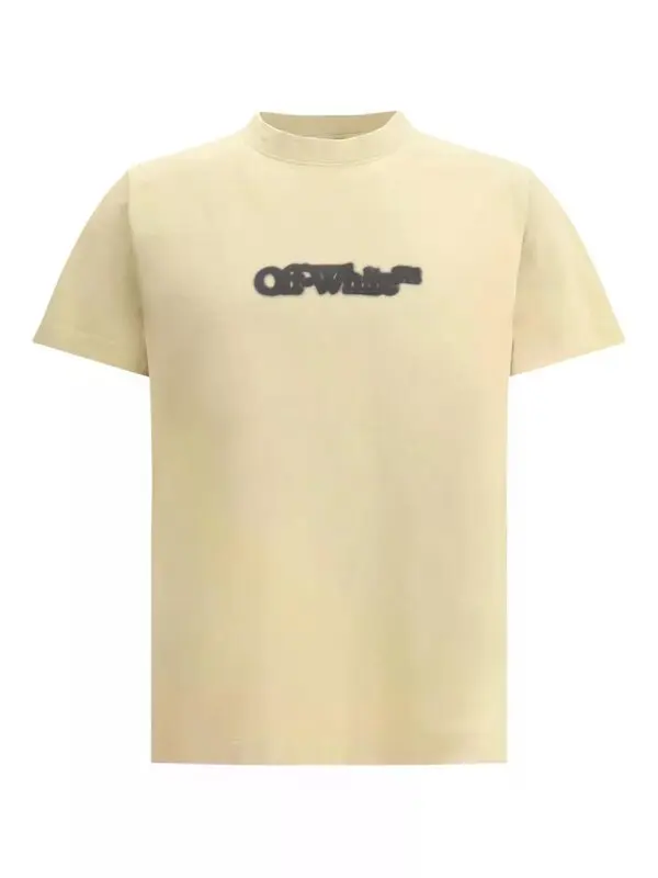 Off-White Spray Arrow-print T-shirt - Green