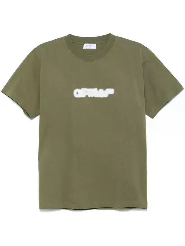 Off-White Spray Arrow T-shirt - Green