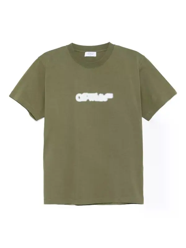 Off-White Spray Arrow T-shirt - Green