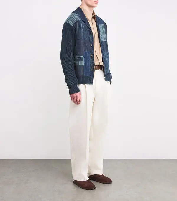 Polo Ralph Lauren Cotton Patchwork Cardigan