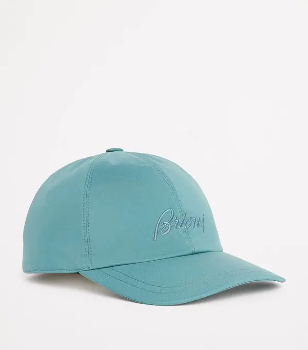 Brioni Performa Logo Baseball Cap - Green