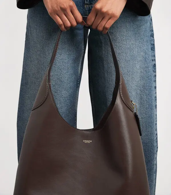 COACH Leather Brooklyn Shoulder Bag
