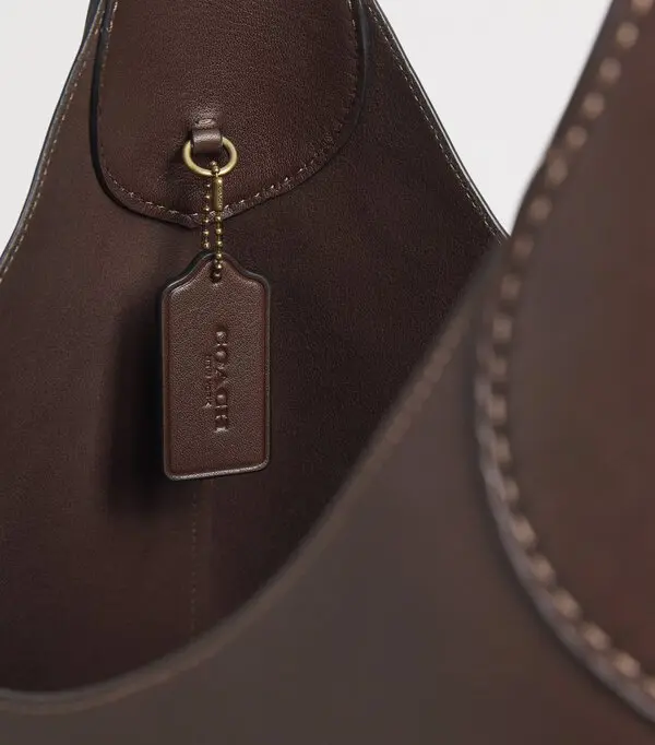 COACH Leather Brooklyn Shoulder Bag