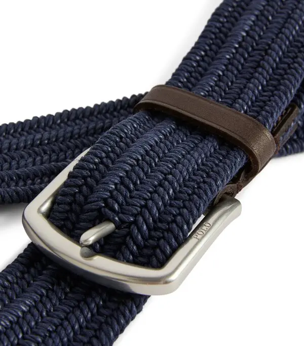 Polo Ralph Lauren Braided Canvas Belt - Blue