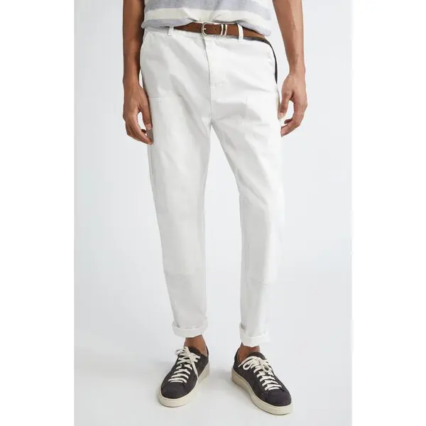 Eleventy Stretch Cotton Carpenter Pants