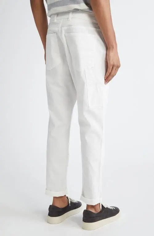Eleventy Stretch Cotton Carpenter Pants