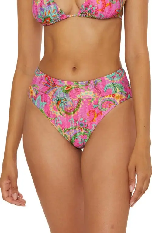 BECCA® By Rebecca Virtue Polynesia High Waist Bikini Bottoms