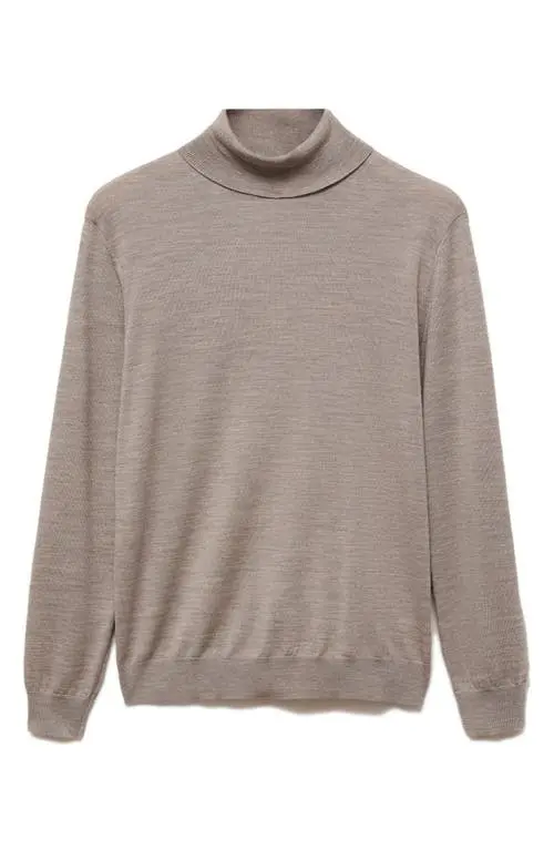 Mango Wool Turtleneck Sweater