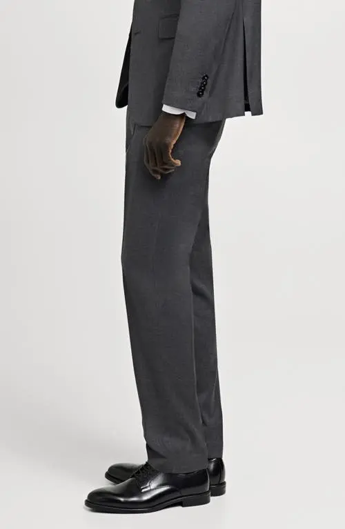 Mango Milan Slim Fit Suit Pants - Grey