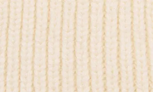 Mango Ribbed Beanie - Off White