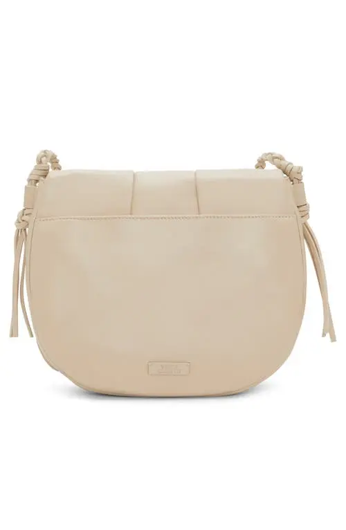 Vince Camuto Espen Leather Saddle Bag - Light Beige