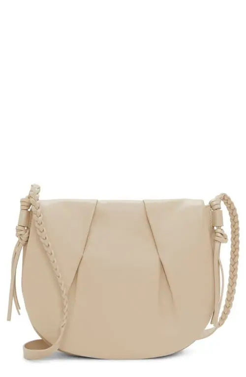Vince Camuto Espen Leather Saddle Bag - Light Beige