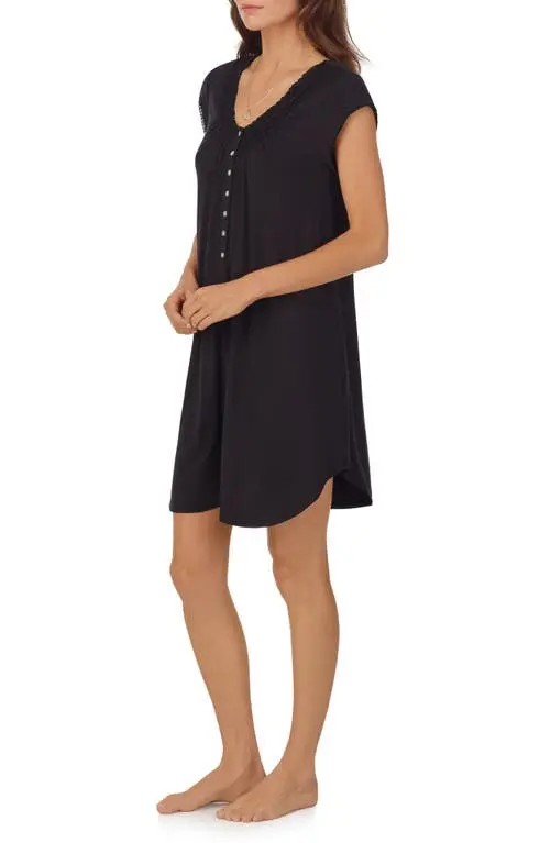 Eileen West Lace Trim Sleep Shirt