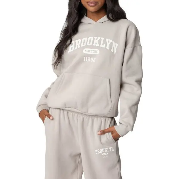 EDIKTED Brooklyn Graphic Hoodie
