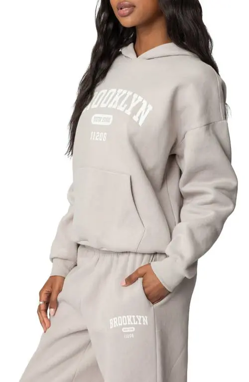 EDIKTED Brooklyn Graphic Hoodie