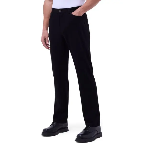 Bugatchi Soft Touch Five-pocket Pants - Black