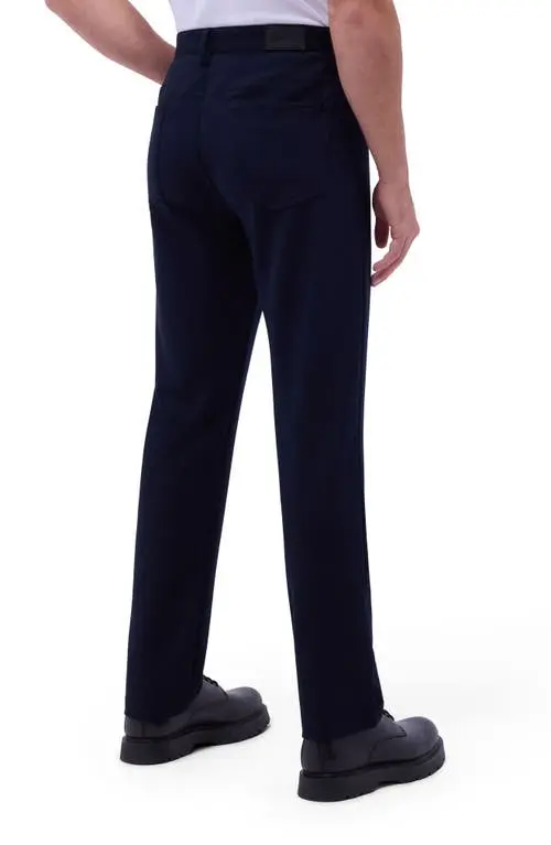 Bugatchi Soft Touch Five-pocket Pants - Navy