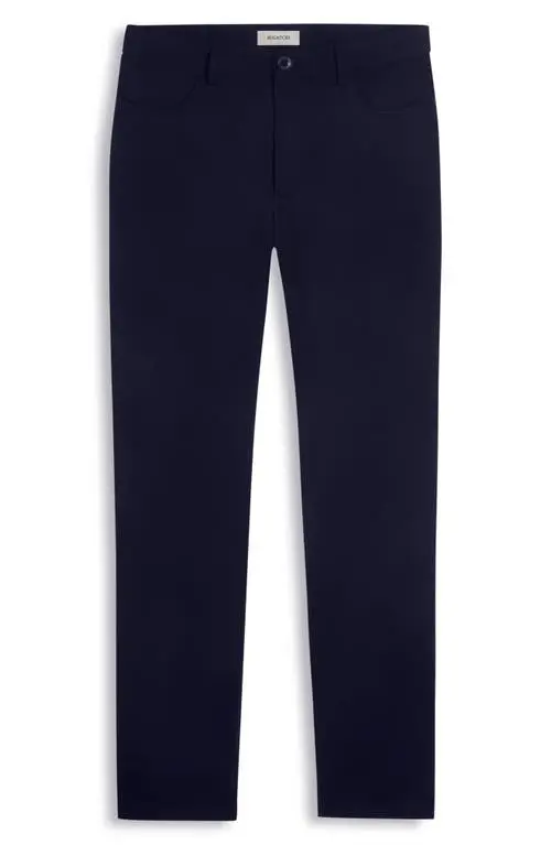 Bugatchi Soft Touch Five-pocket Pants - Navy