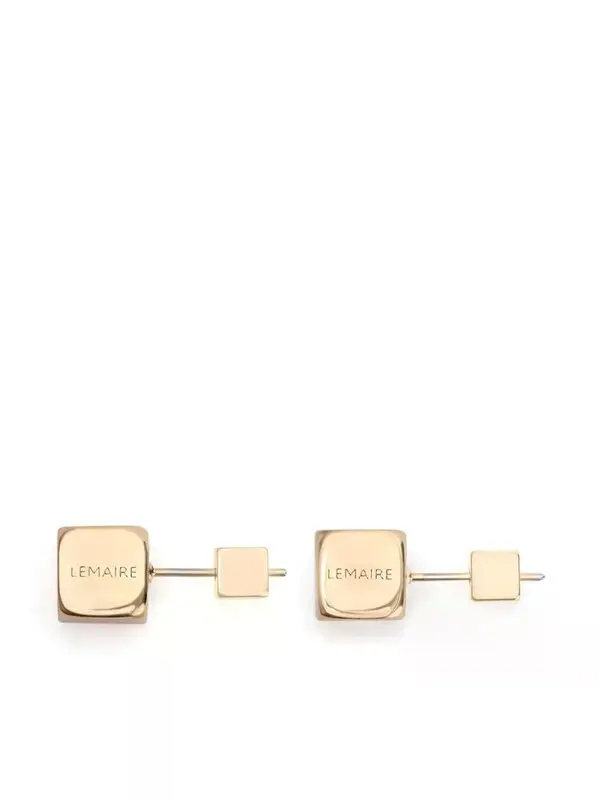 LEMAIRE Abacus Earrings - Gold