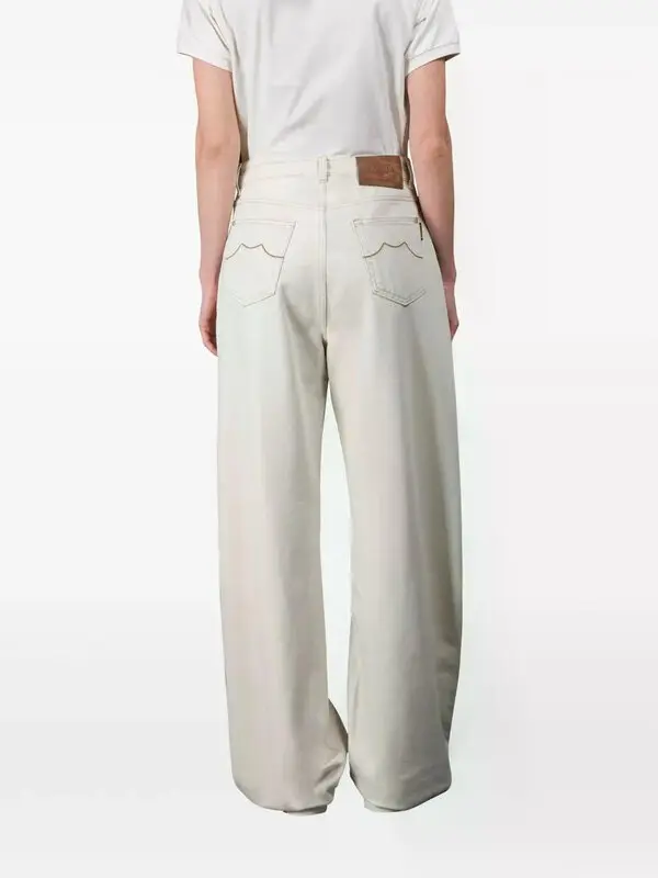 MOORER Wide-leg Jeans