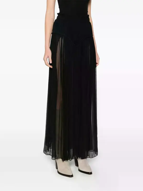 Isabel Marant Étoile Rolande Maxi Skirt - Black