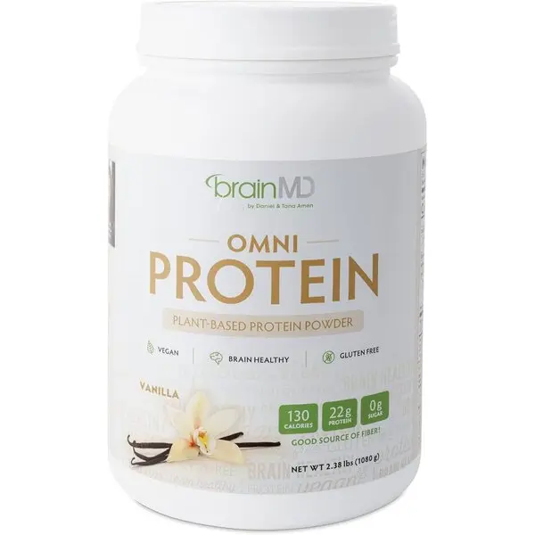 BRAINMD Omni Protein Vanilla 1080 Grams - One-color