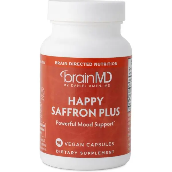 BRAINMD Happy Saffron Plus 90 Capsules - One-color