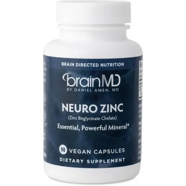 BRAINMD Neurozinc 90 Capsules - One-color