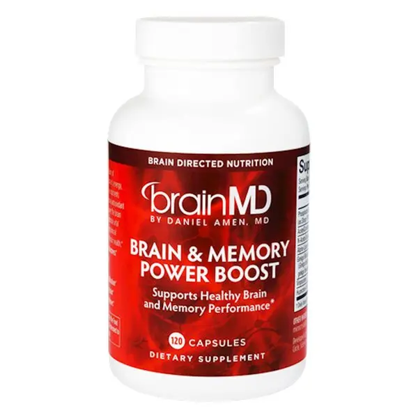 BRAINMD Brain & Memory Power Boost 120 Capsules - One-color